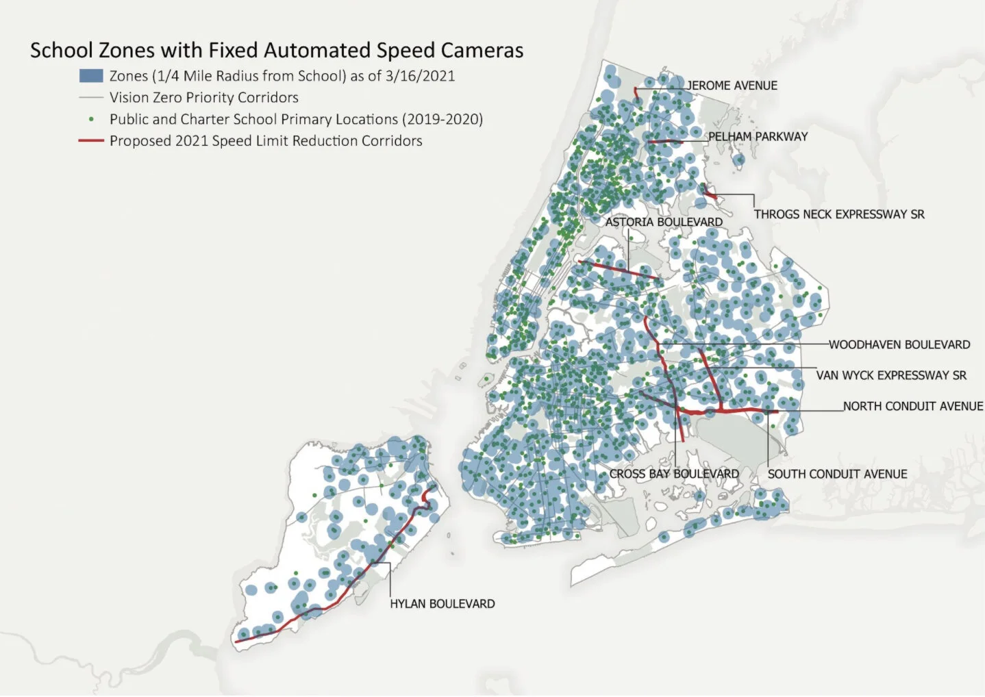 Speed limits lowered on 6 Queens roadways — Queens Daily Eagle