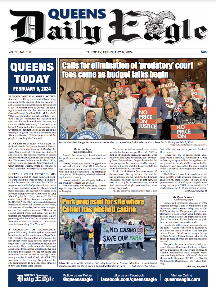 Queens man cuffed for stabbing spree — Queens Daily Eagle