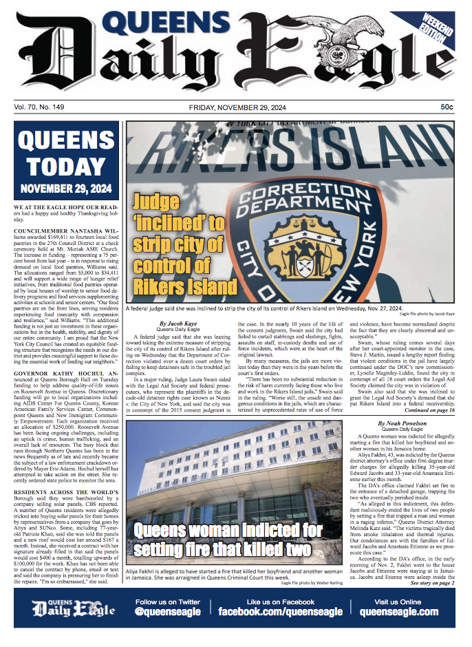 Opening of new Queens precinct is delayed – again — Queens Daily Eagle