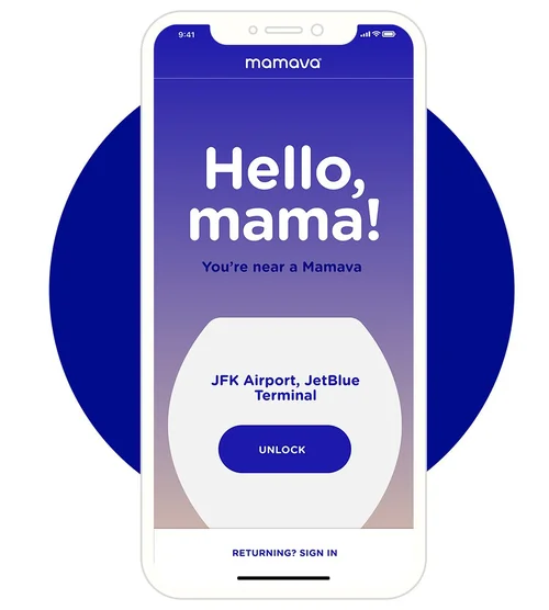 Lactation Space Locator App | Mamava