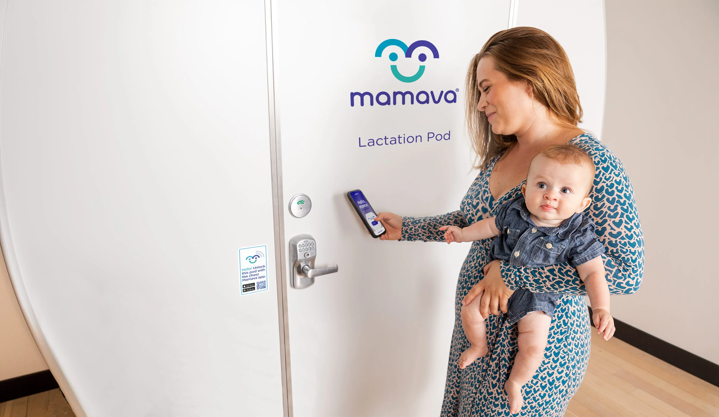 Lactation Space Locator App | Mamava