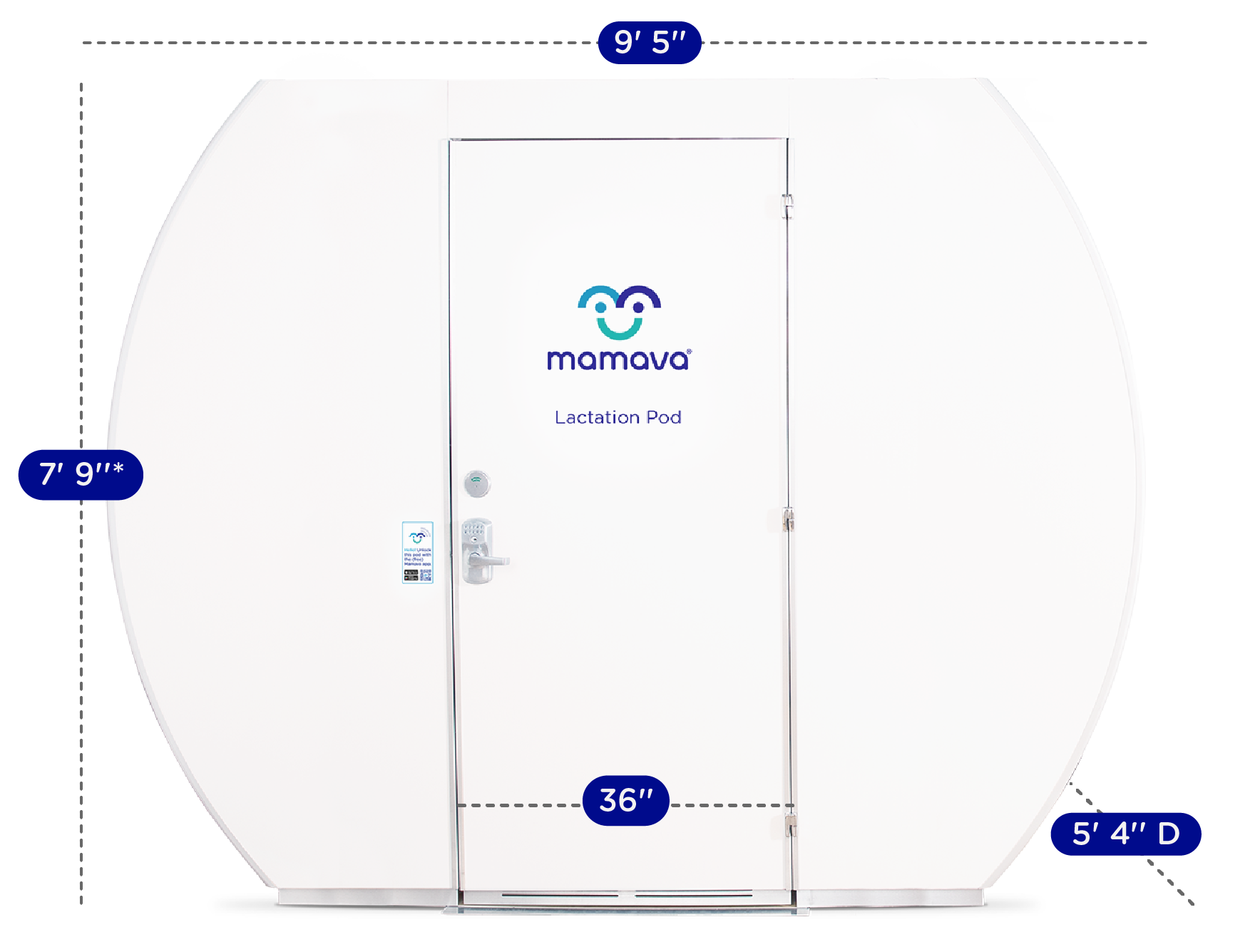 Mamava XL Lactation Pod | Mamava
