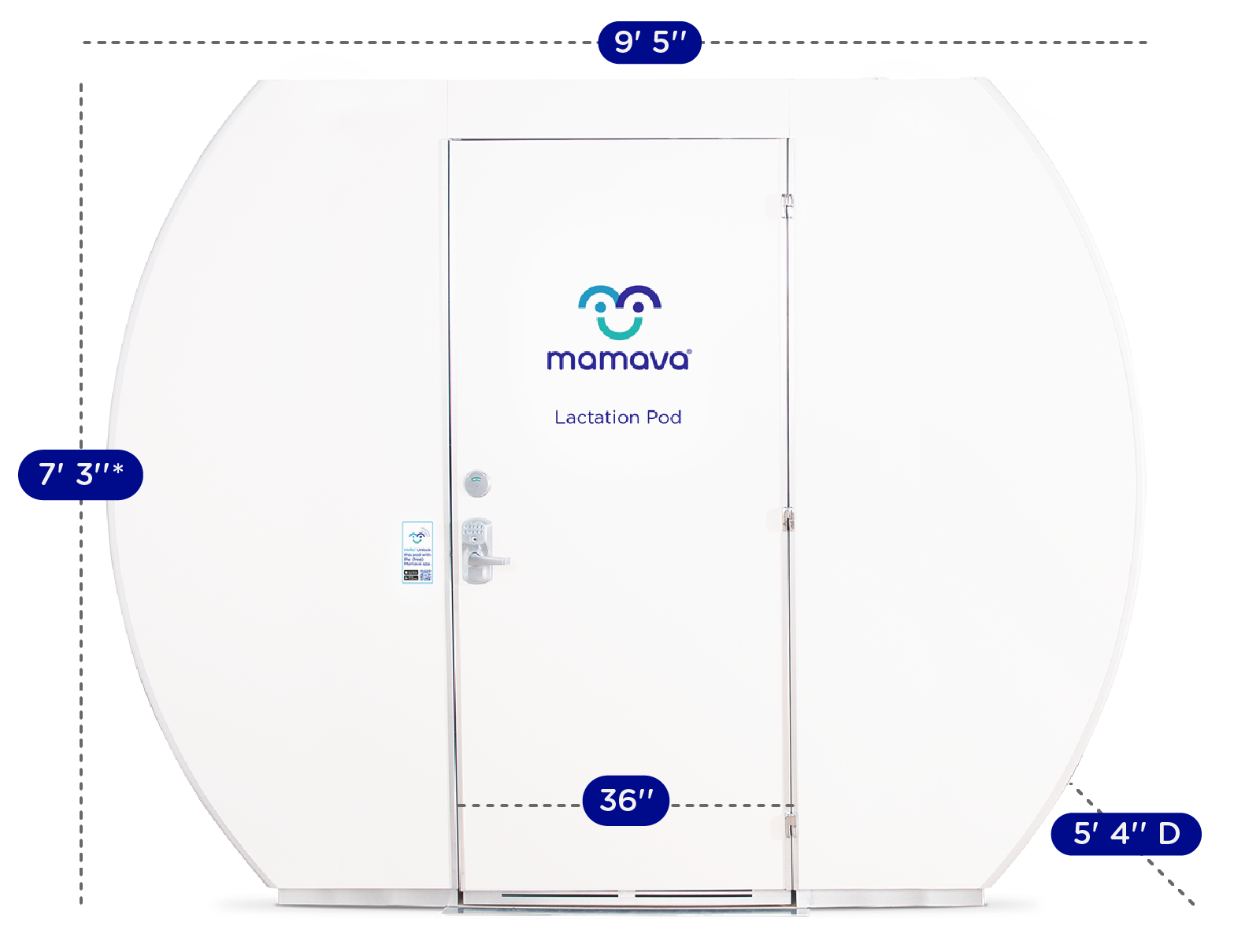 Mamava XL Lactation Pod | Mamava