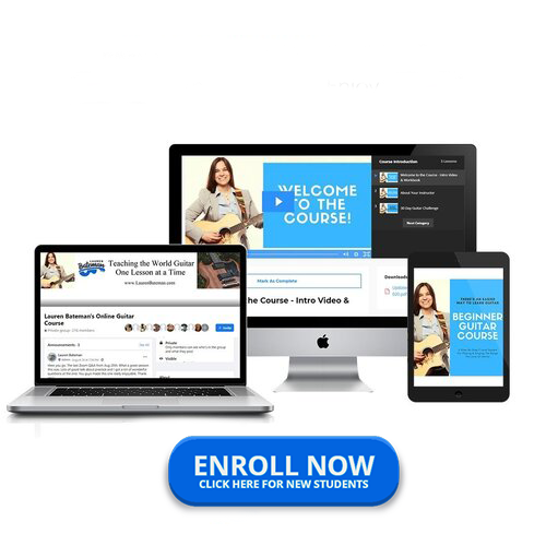 Wild Things Guitar Chords & Lesson Chart — Lauren Bateman Guitar