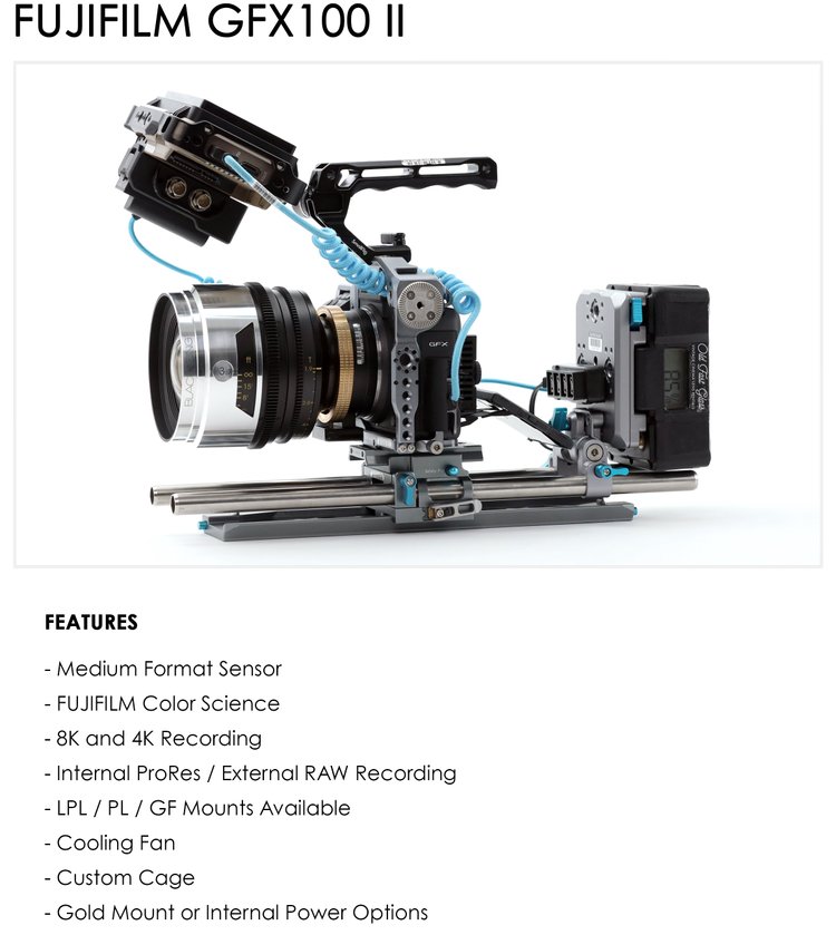 FUJIFILM GFX100 II — OLD FAST GLASS