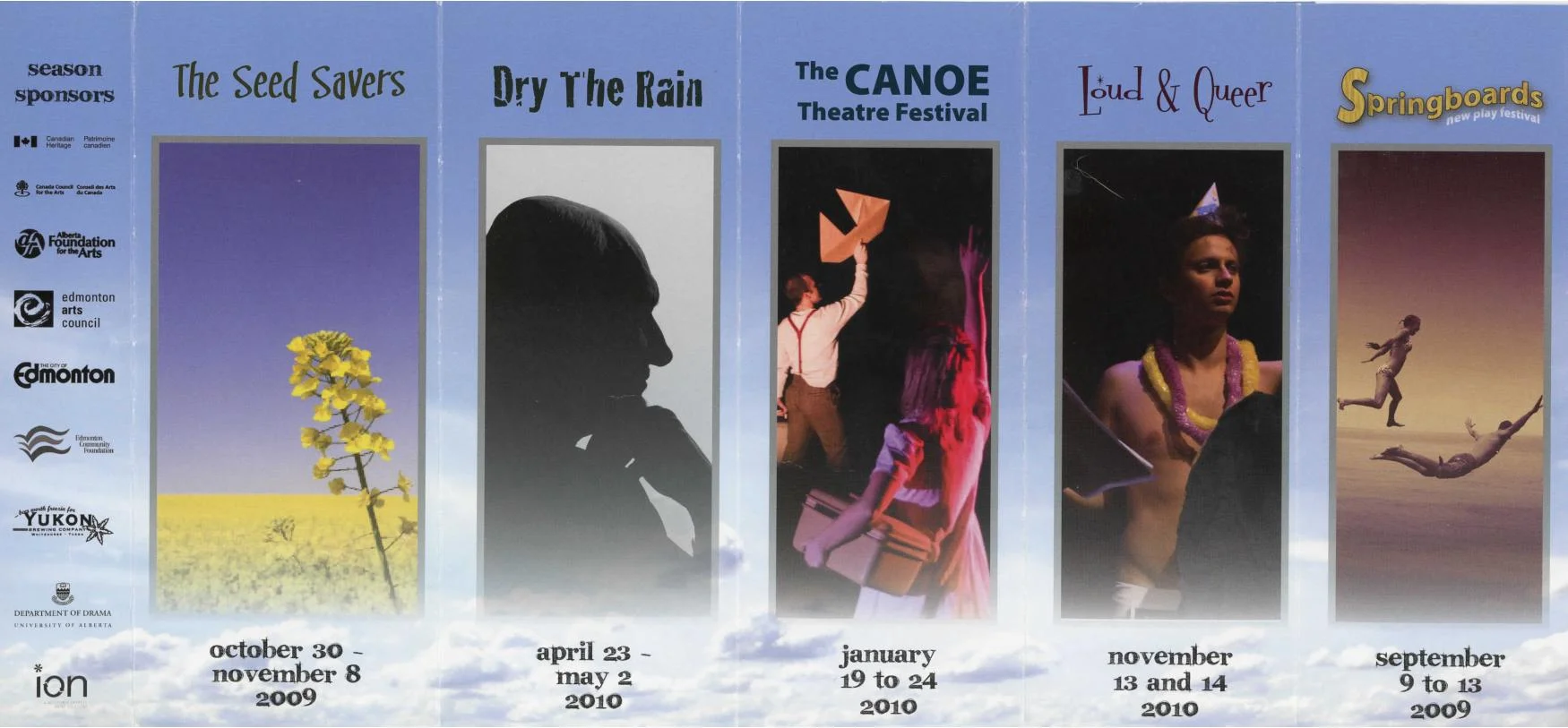 2009/2010 Season — Workshop West Playwrights' Theatre