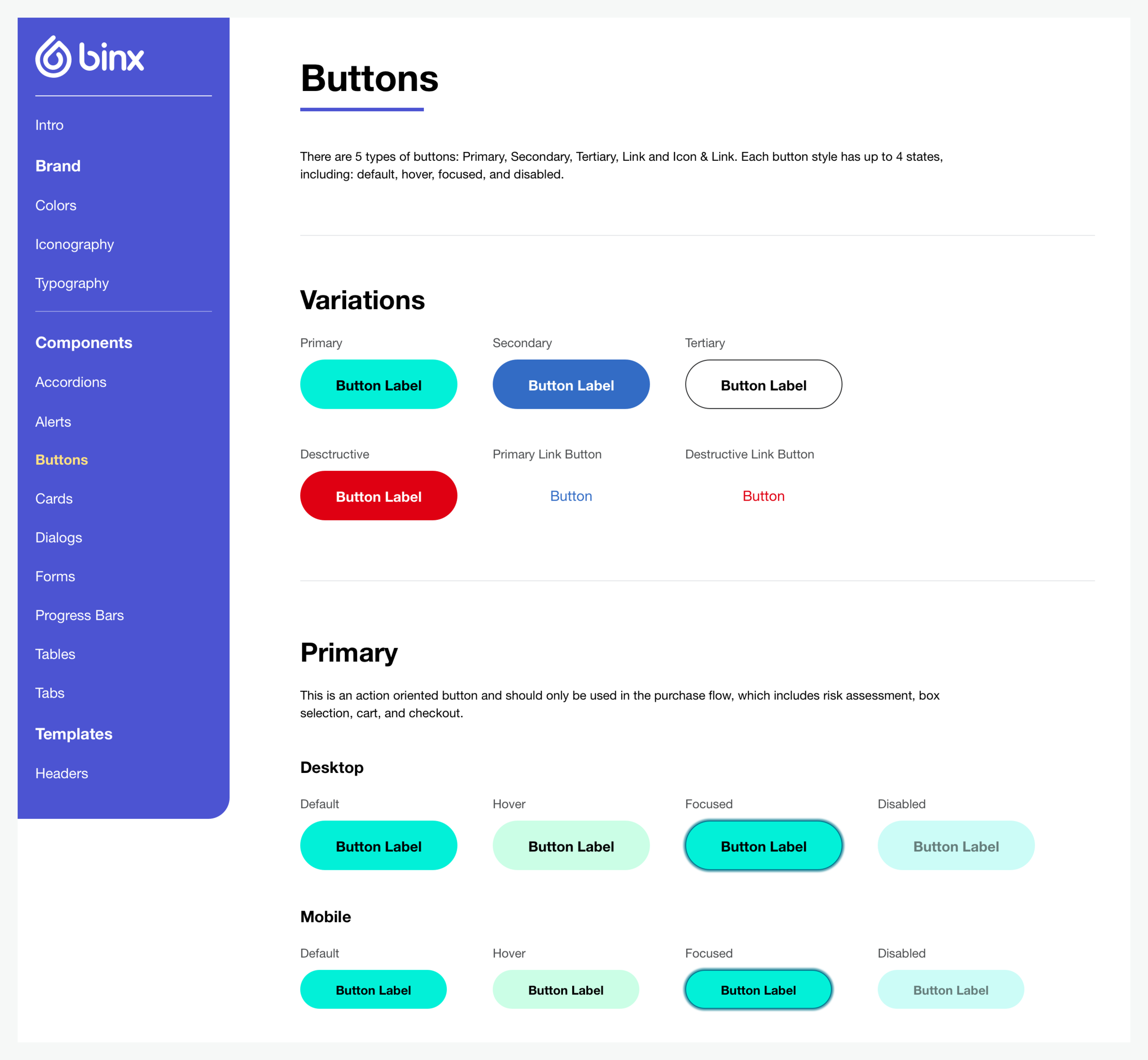 Binx Health — Art Lopez - UX/UI Designer