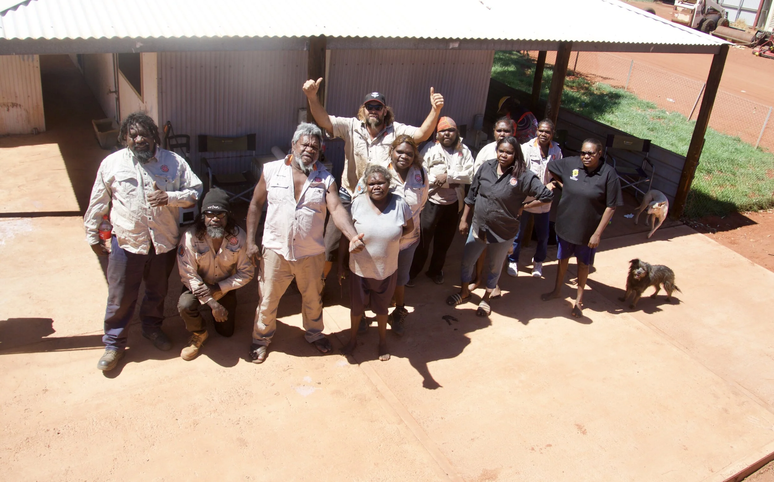 Kunawarritji rangers out on the Canning Stock Route — Kanyirninpa Jukurrpa