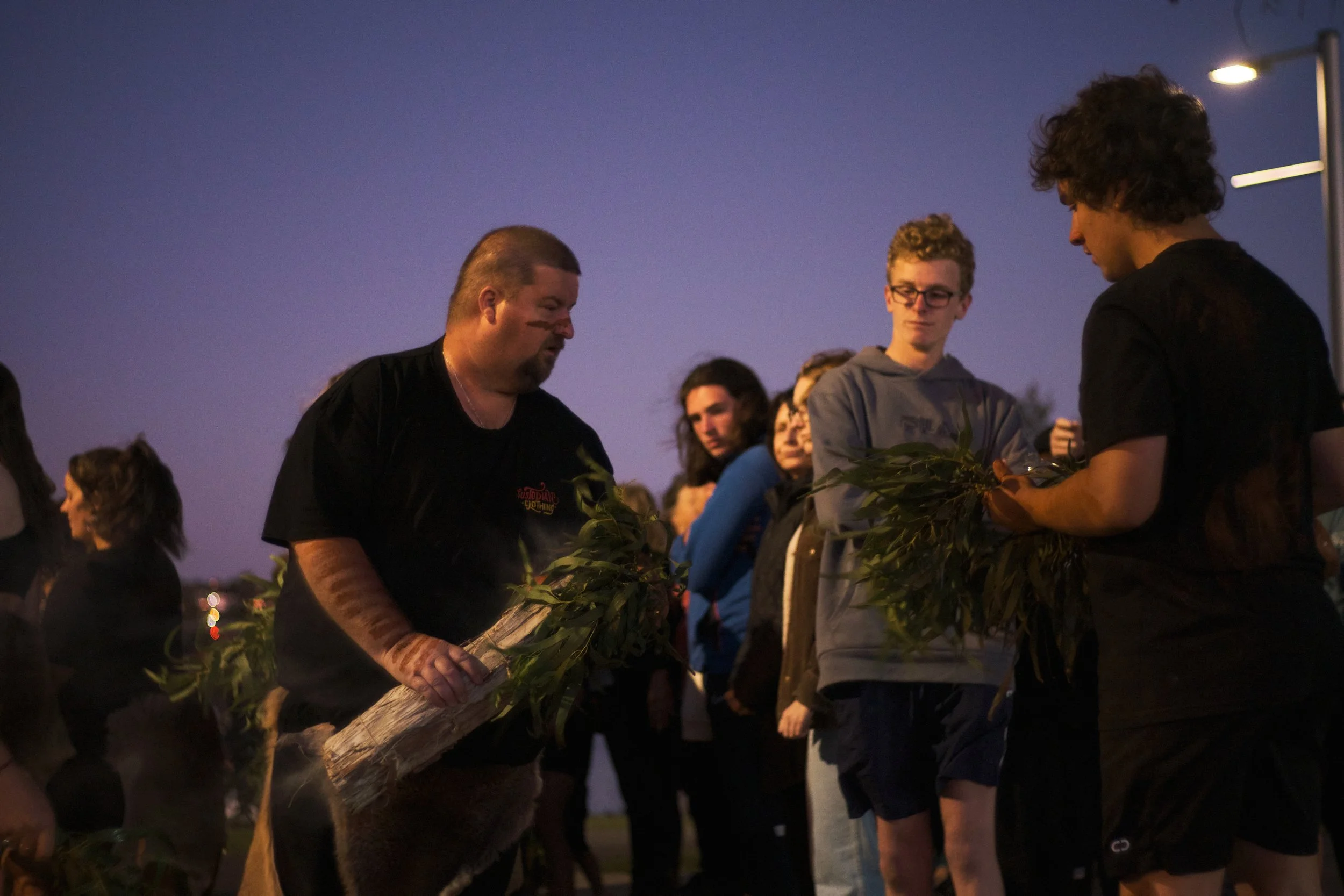 Mapali: Sunset gathering — Tim Cooper