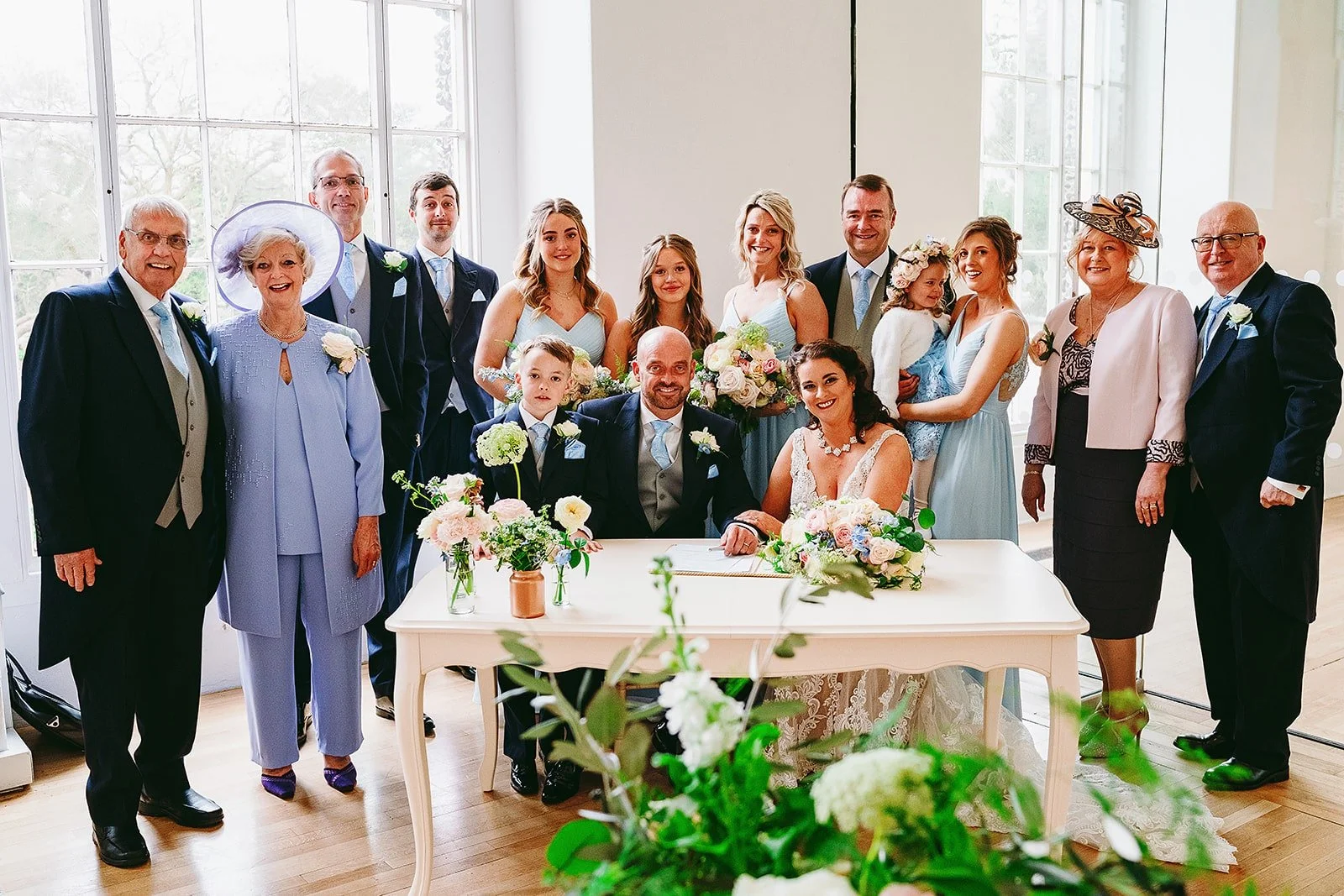 A colourful spring wedding at Margam Orangery, South Wales — Petal Power