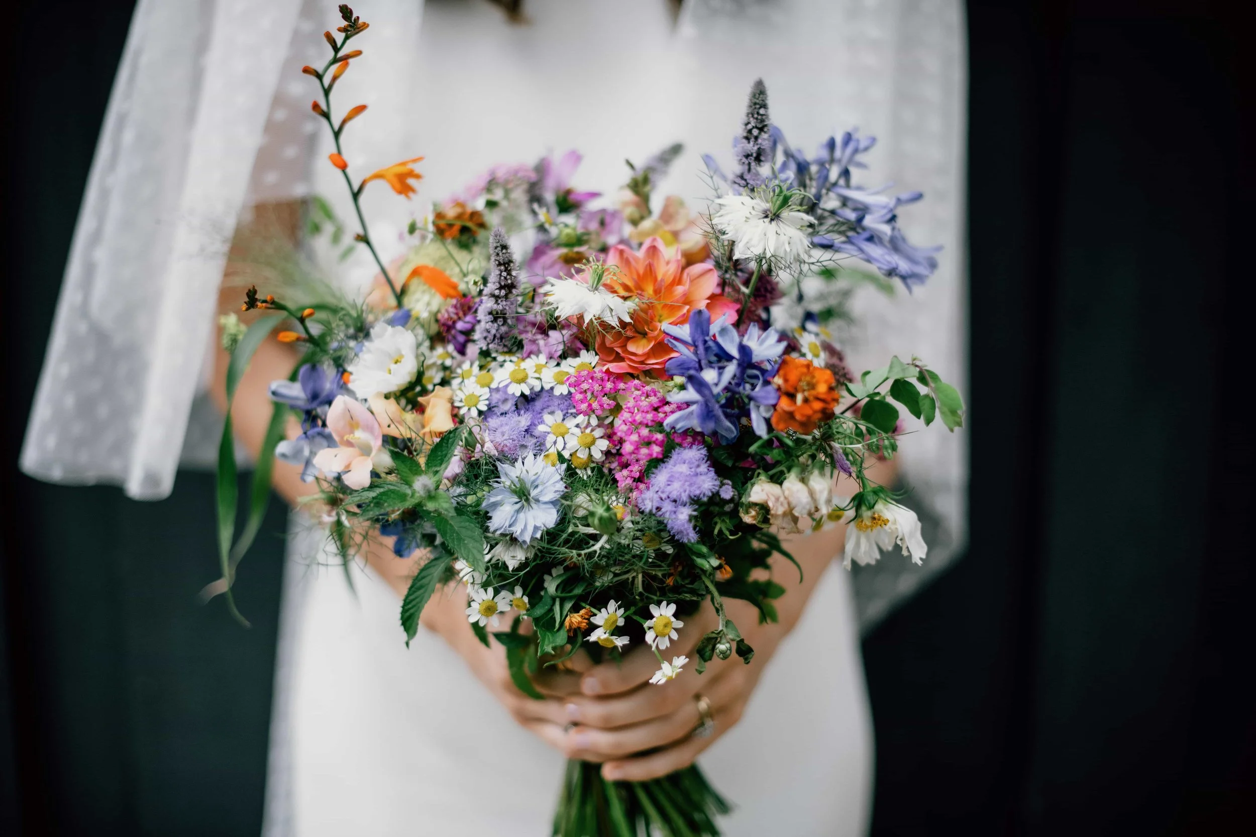 July wedding flowers for a summer wedding at FairyHill, Swansea — Petal ...