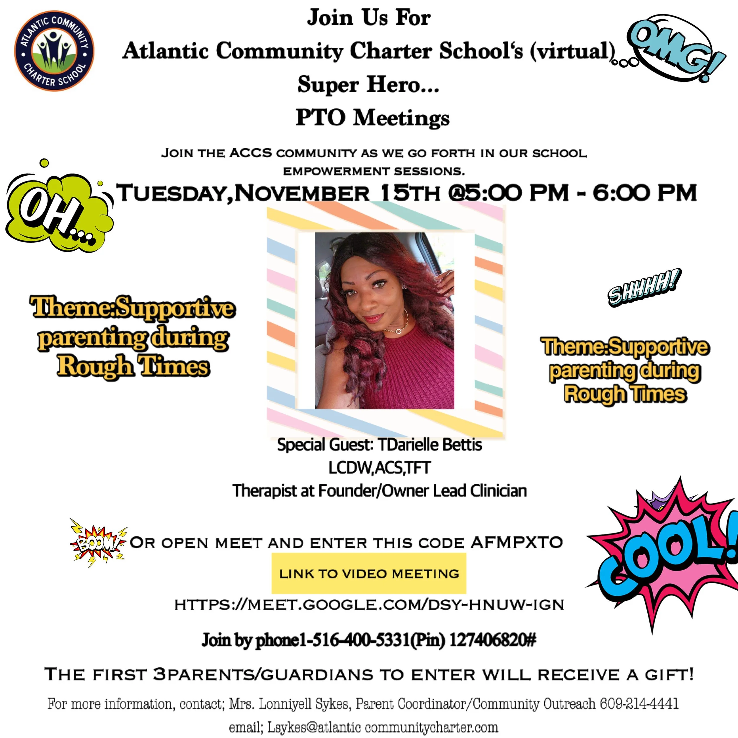 Parent Teacher Organization (PTO) — Atlantic Community Charter School