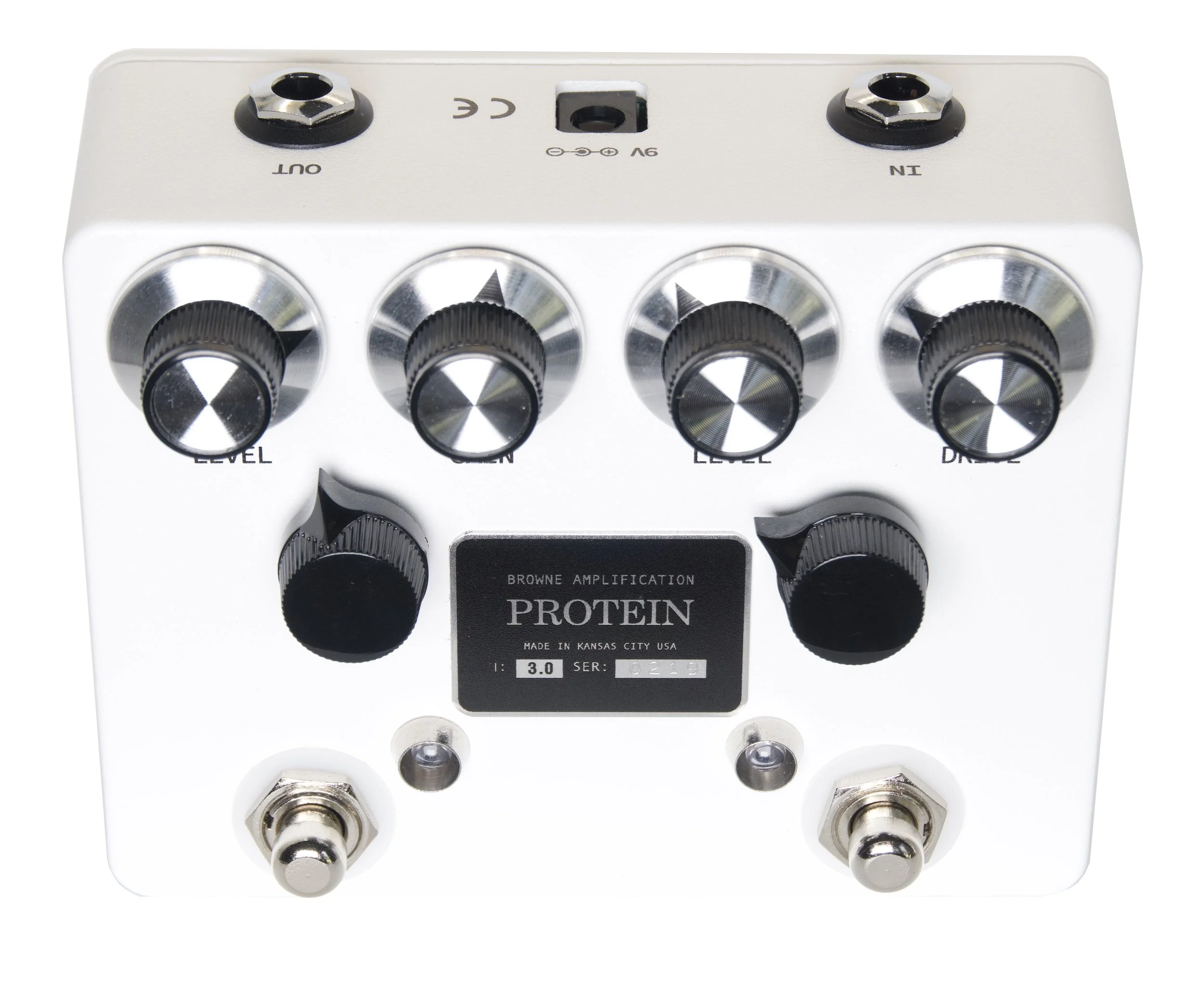The Protein Dual Overdrive Pedal — Browne Amplification