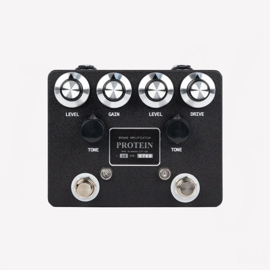 The Protein Dual Overdrive Pedal — Browne Amplification