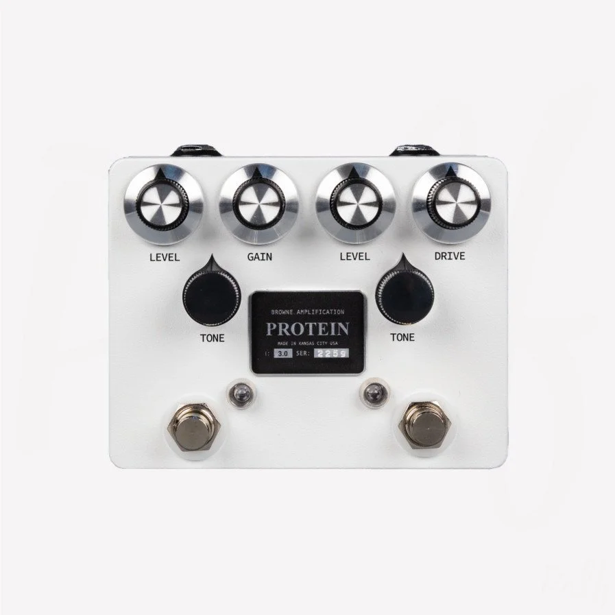 The Protein Dual Overdrive Pedal — Browne Amplification