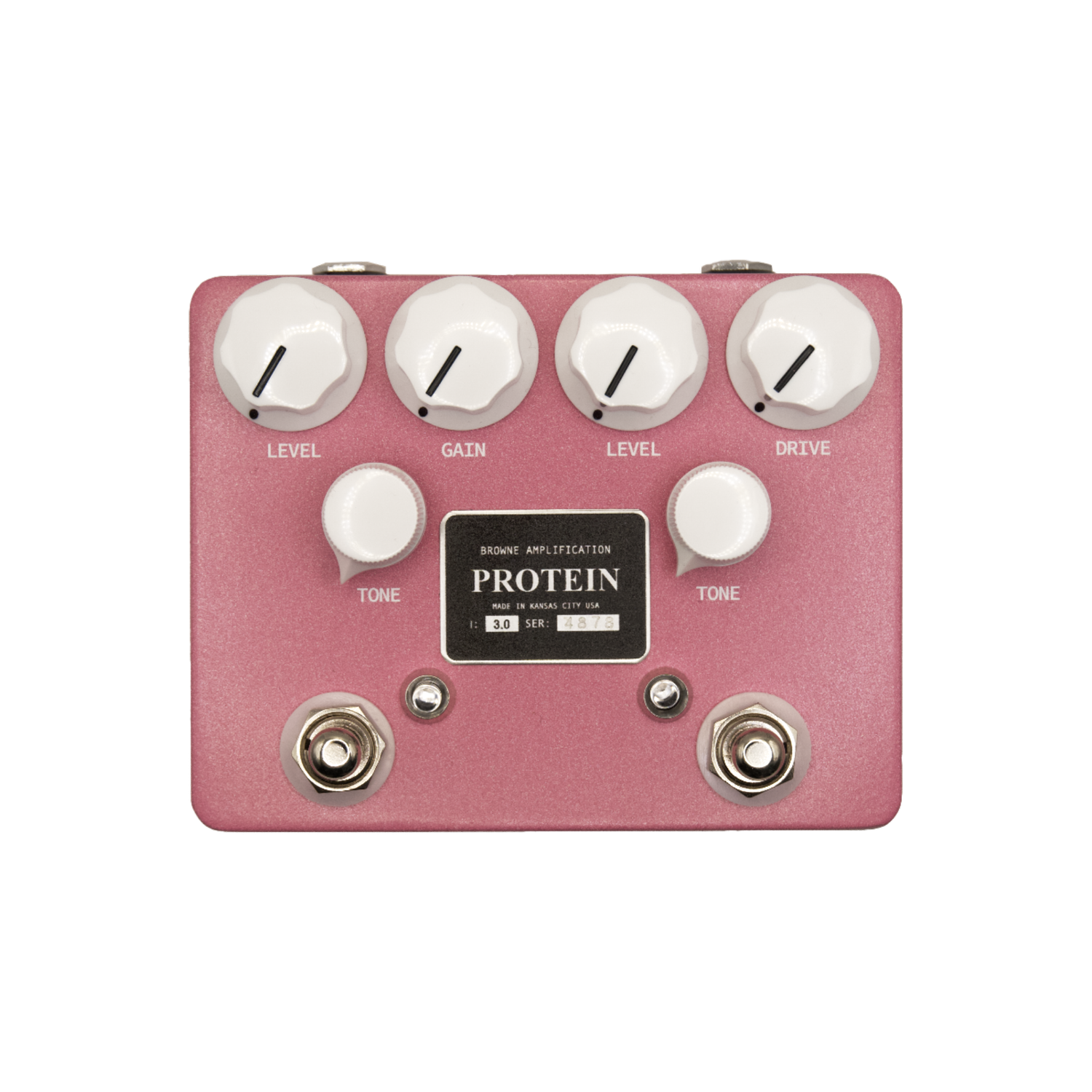The Protein Dual Overdrive Pedal — Browne Amplification