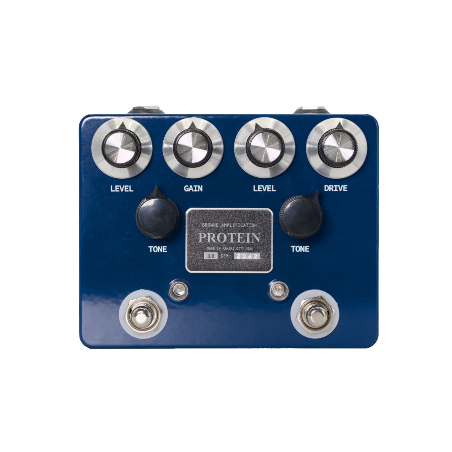 The Protein Dual Overdrive Pedal — Browne Amplification