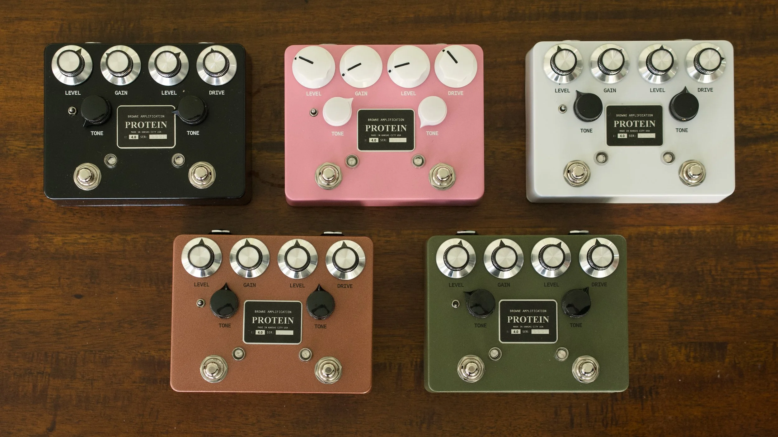 The Protein Dual Overdrive Pedal — Browne Amplification