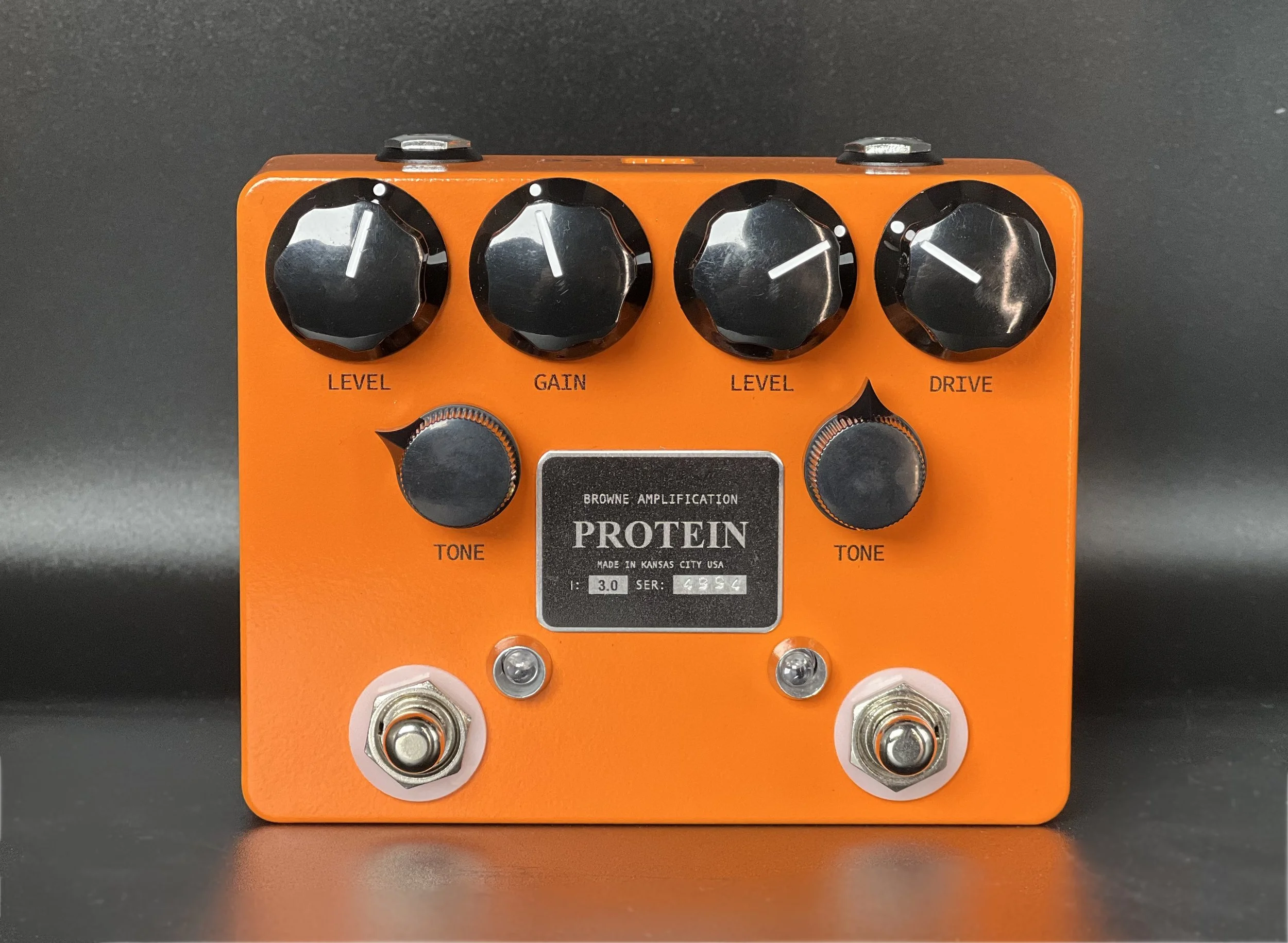 The Protein Dual Overdrive Pedal — Browne Amplification