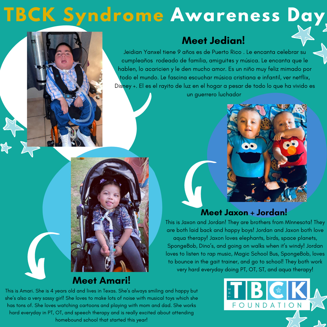 Meet Our Families — The TBCK Foundation