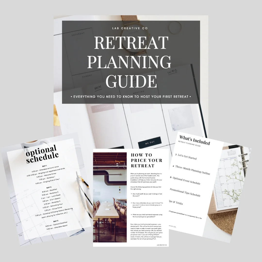 Retreat Planning Guide — LAB Creative Co.