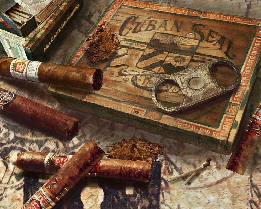 Cuban Cigar Art
