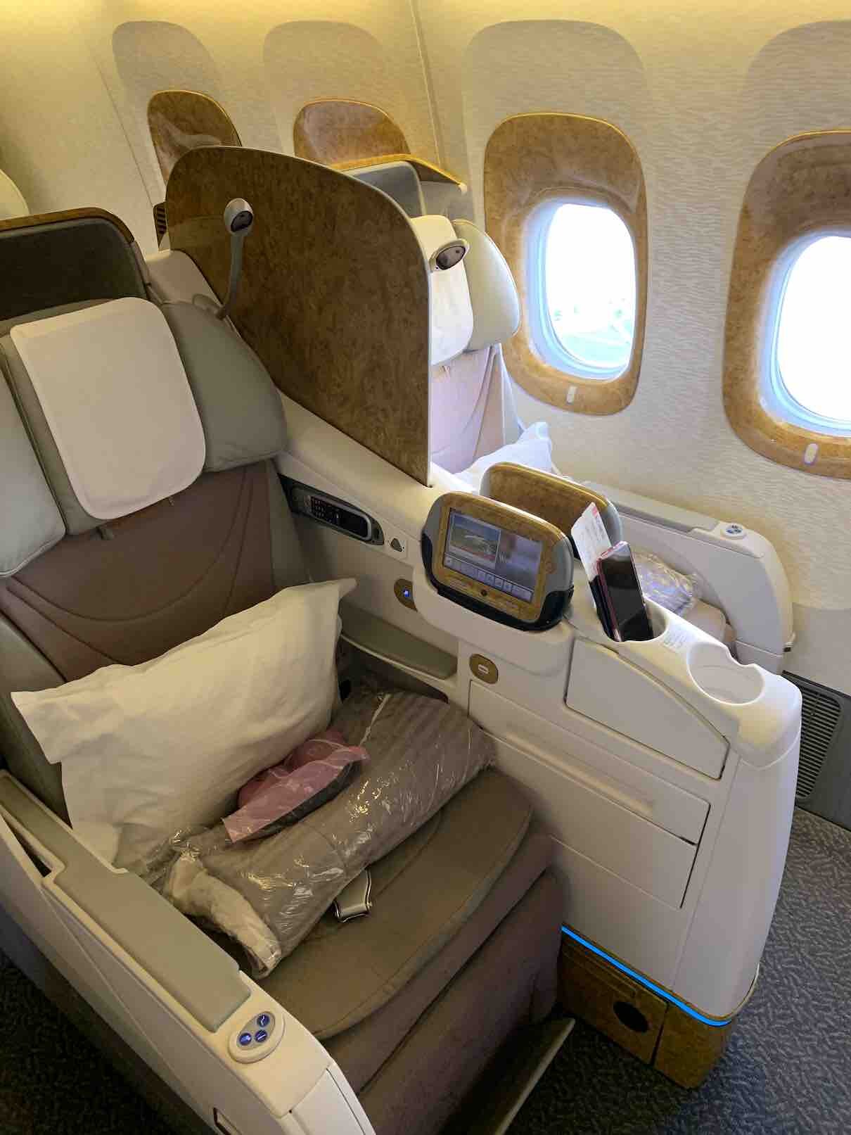 Emirates Business Class Boeing 777 300Er