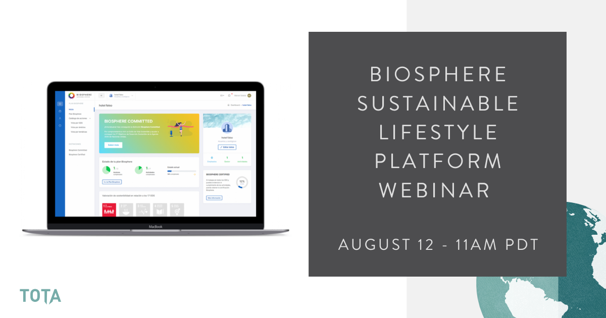 Biosphere Commitment Monthly Newsletter - July | TOTA News Centre
