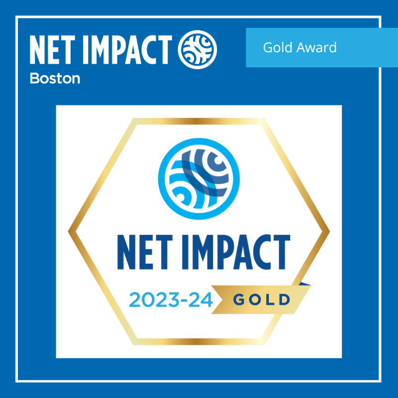 Another Gold Award for Net Impact Boston — Net Impact Boston