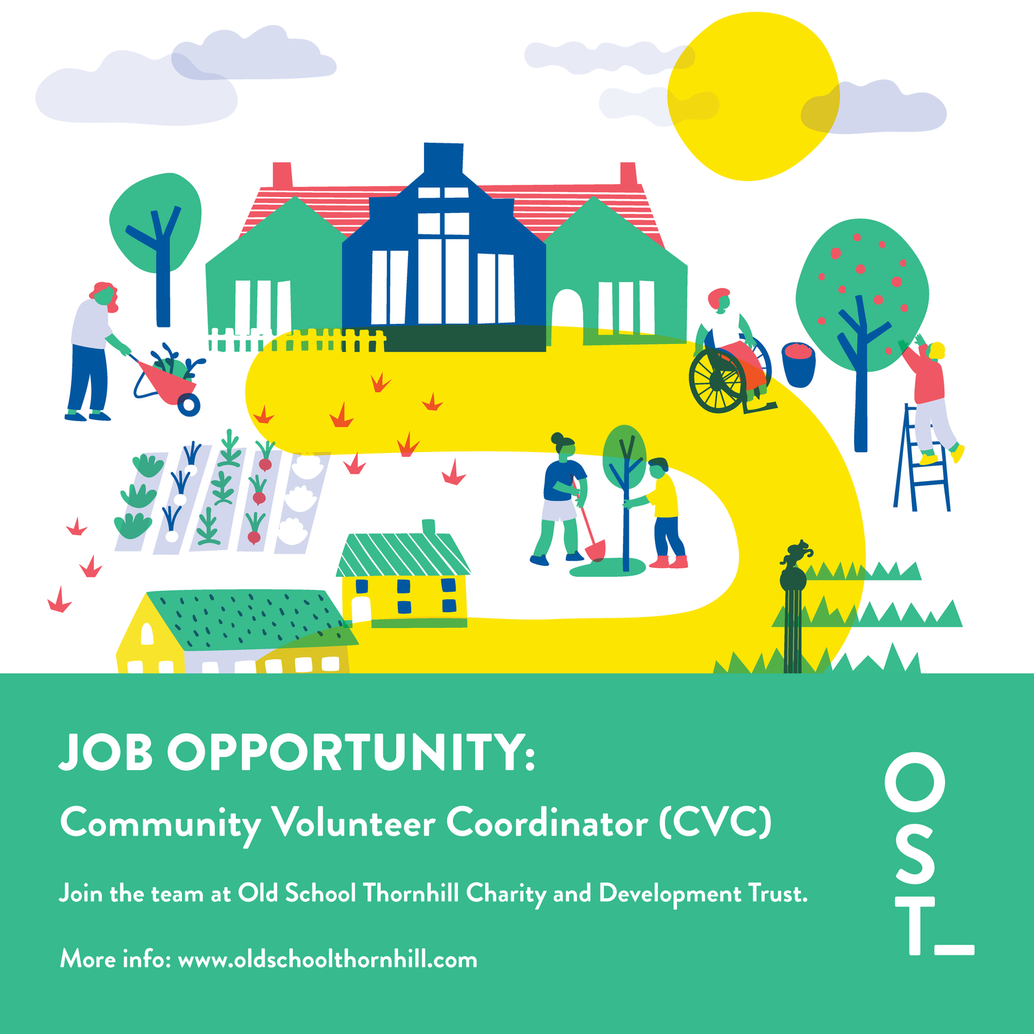 OST Community Volunteer Coordinator - Job Opportunity — OLD SCHOOL ...