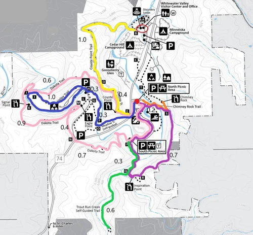 Hiking at Whitewater State Park — Nature Impacts Us
