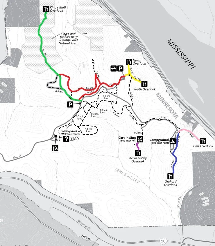 Hiking at Great River Bluffs State Park — Nature Impacts Us