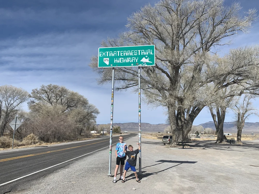 Visiting the Groom Lake Entrance for Area 51 — Nature Impacts Us