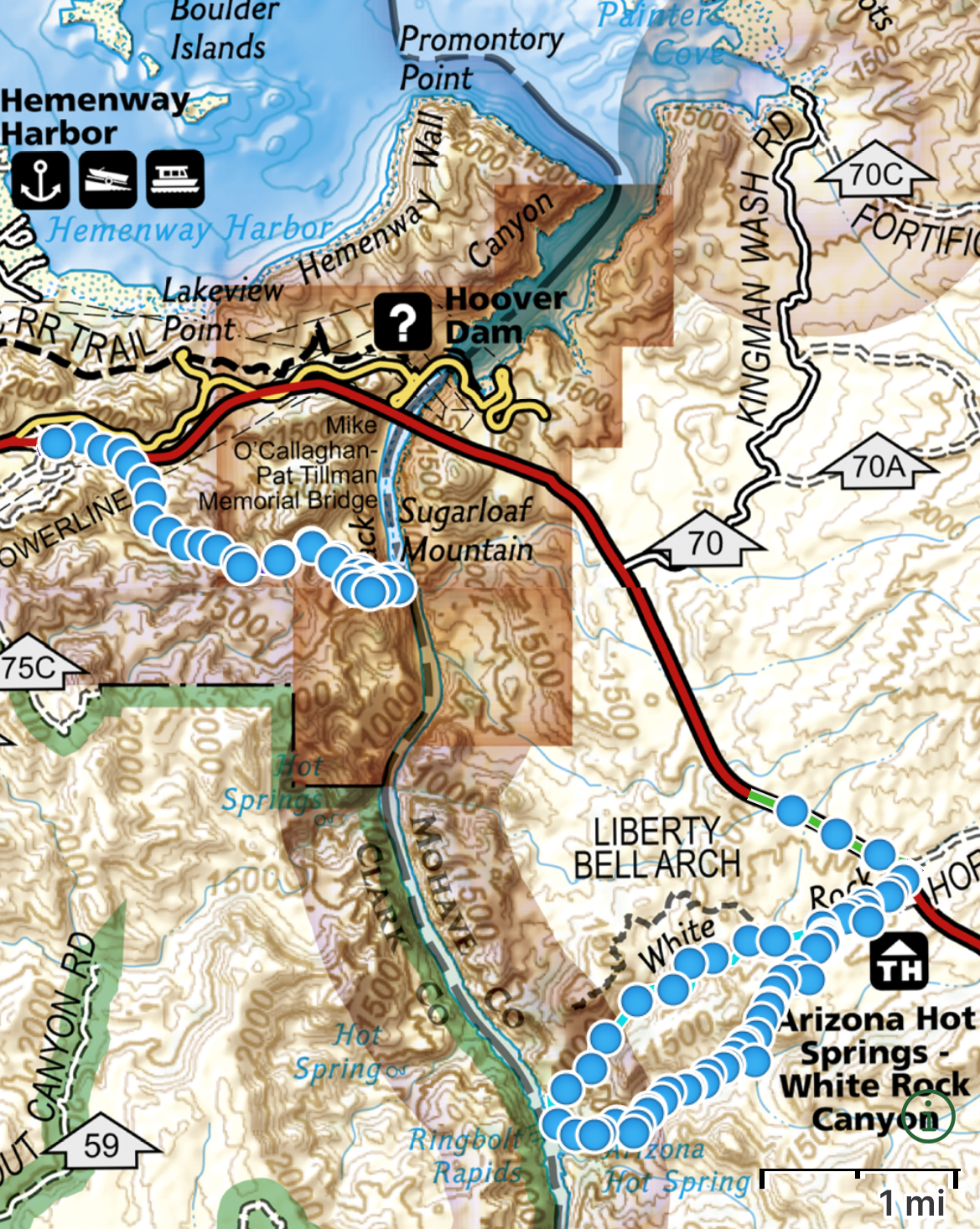 Hot Springs Near the Hoover Dam — Nature Impacts Us