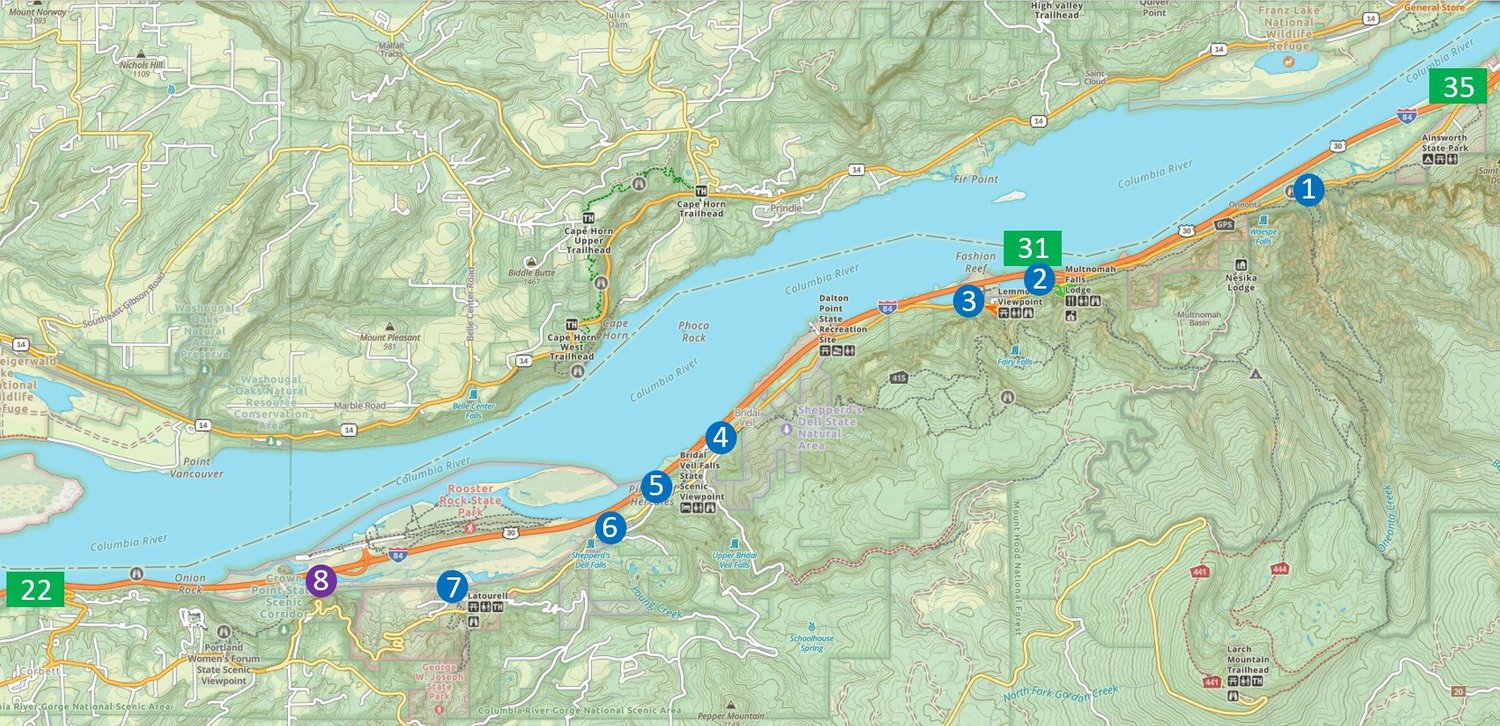 Go Waterfalling Along the Historic Columbia River Highway — Nature ...