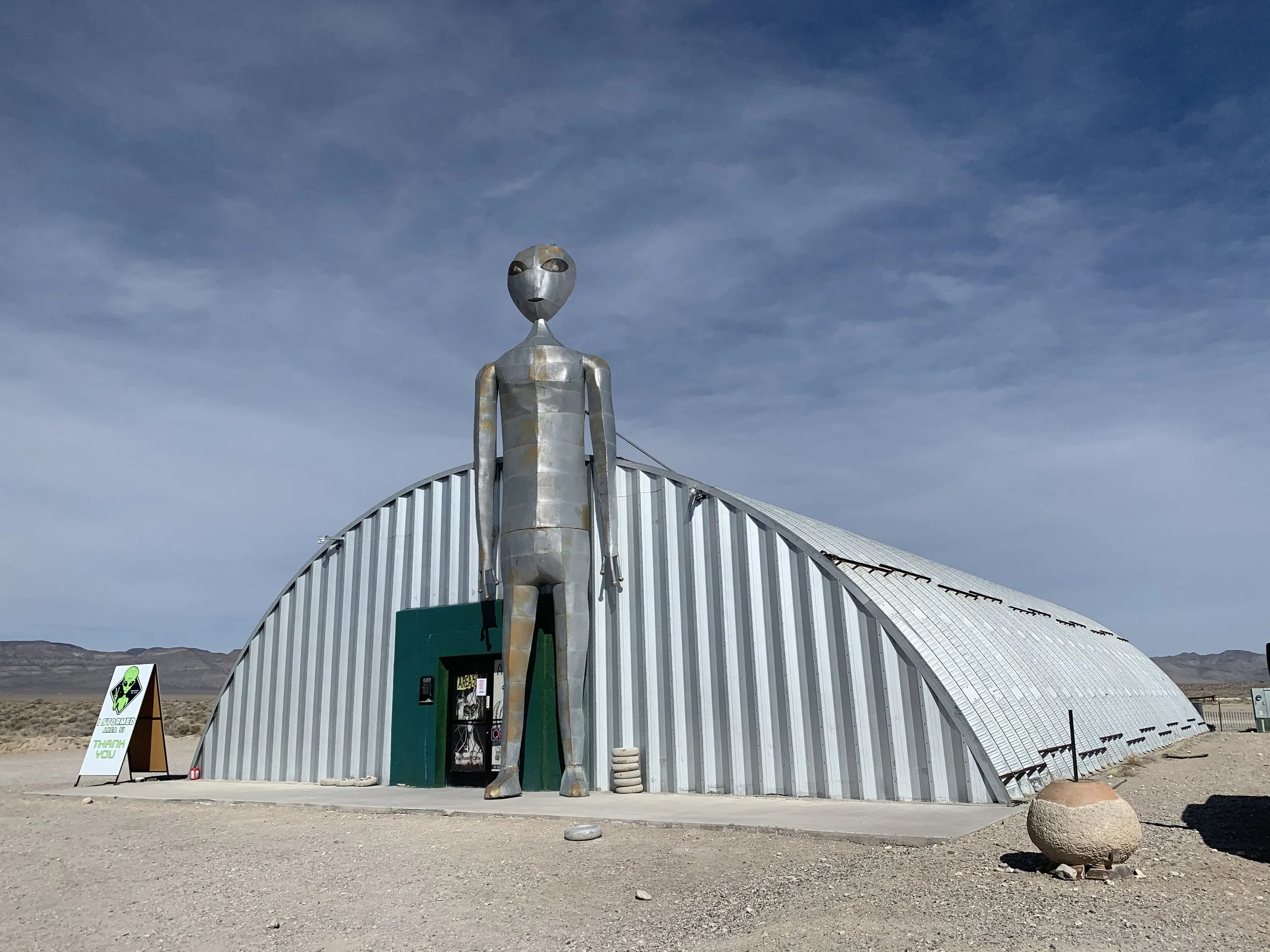 Visiting the Groom Lake Entrance for Area 51 — Nature Impacts Us
