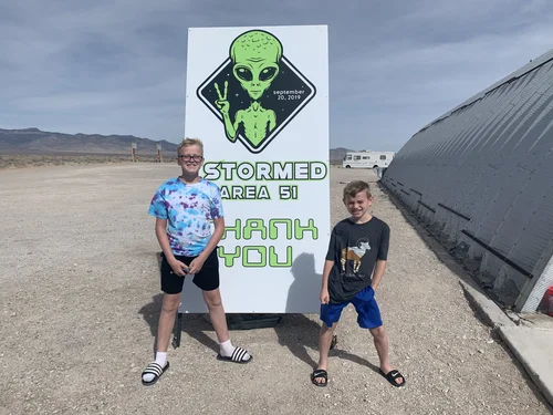 Visiting the Groom Lake Entrance for Area 51 — Nature Impacts Us