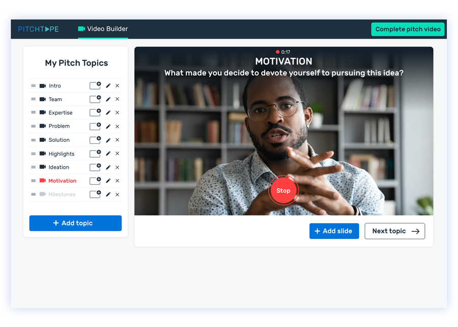 Pitchtape | All-in-one video pitch platform for founders, investors and ...