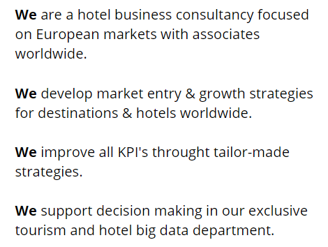 Sales representative for hotels & DMC's in Europe