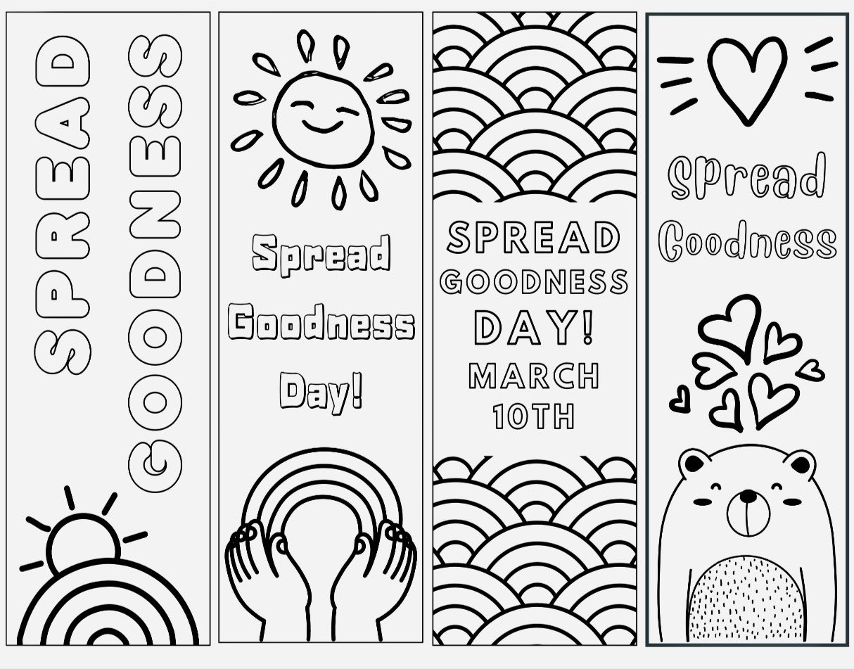 Printable Goodness — SPREAD GOODNESS DAY