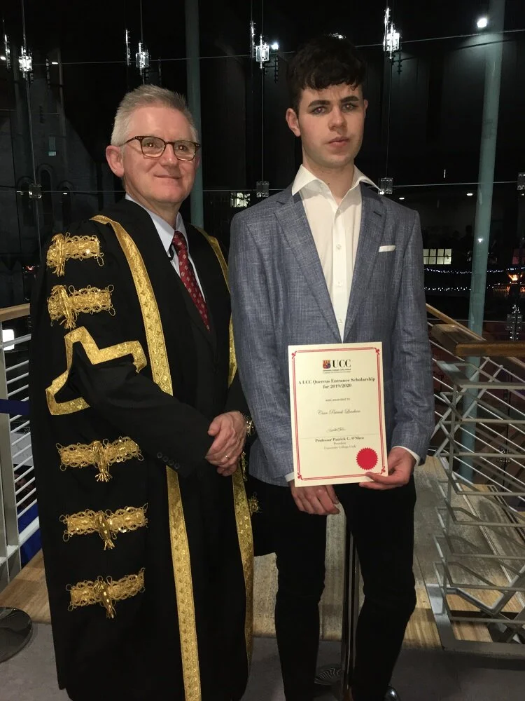 UCC Entrance Scholarship for Cian — Millstreet Community School