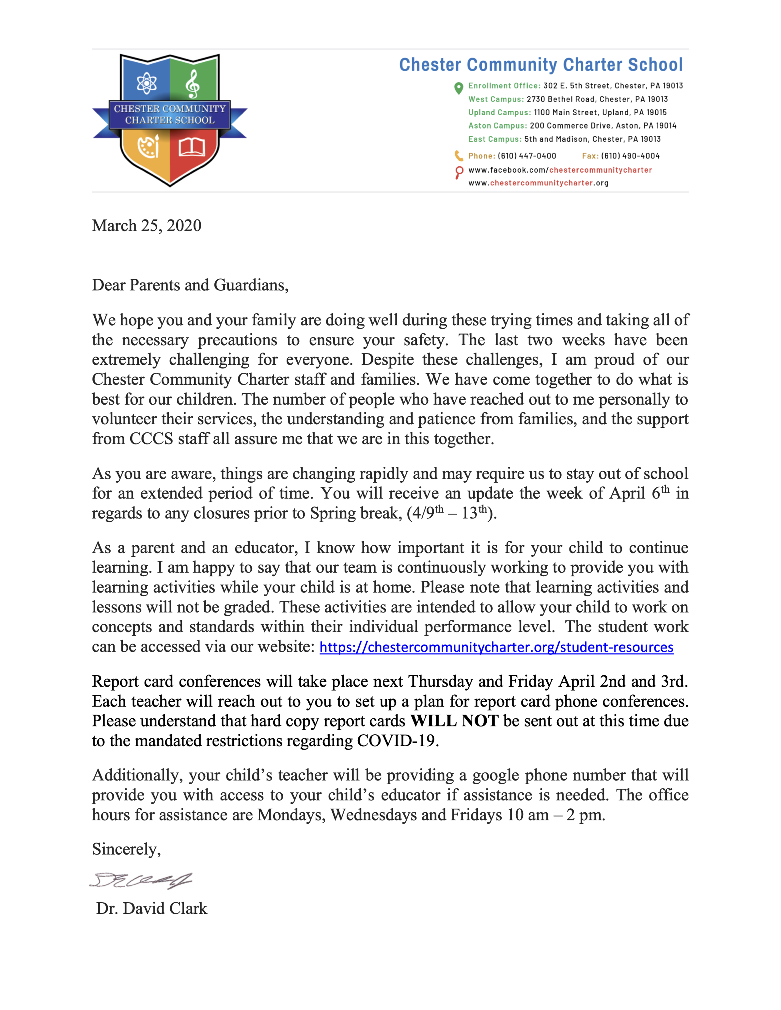 Chester Community Charter School