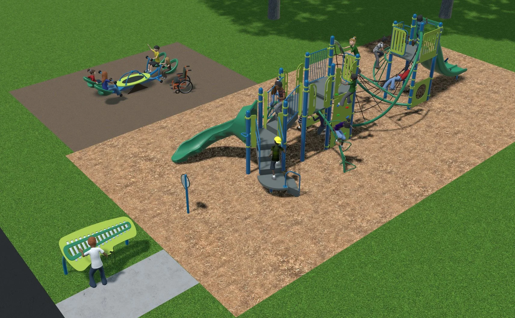 Riverview Park Playground in Eagle River reopens with exciting ...