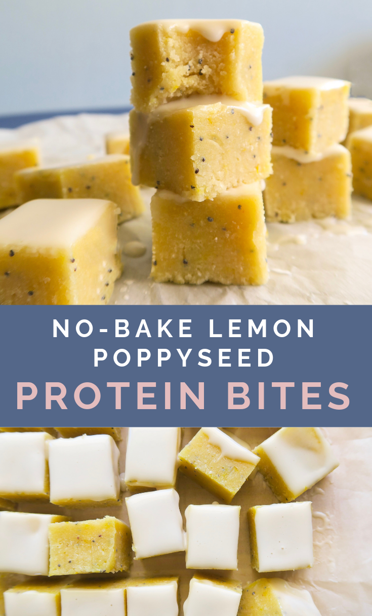 No-bake Lemon Poppy Seed Fridge Bites (V) — What's for Meal Prep
