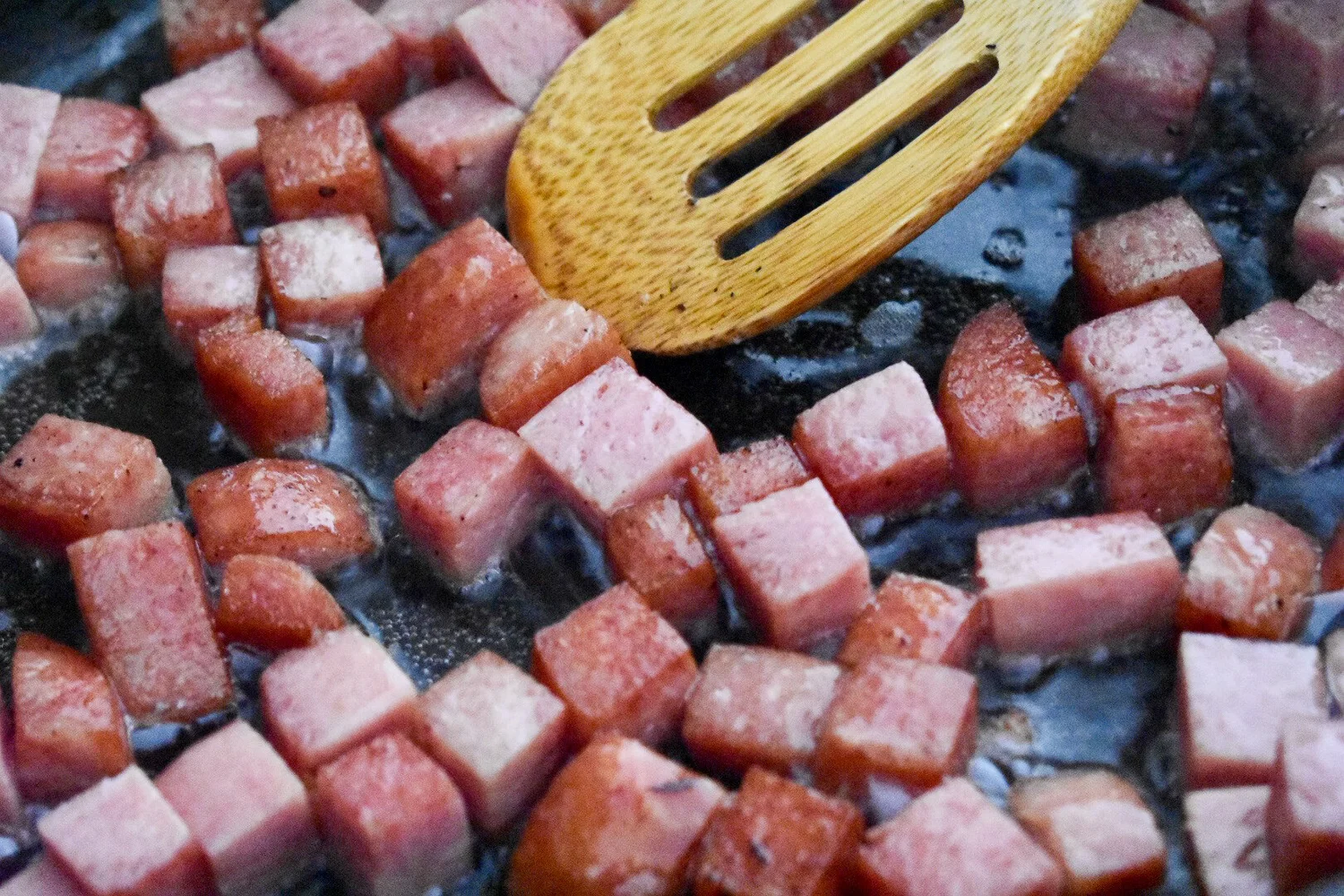 Jamonilla Guisada (Stewed Luncheon Ham) — The Sofrito Project