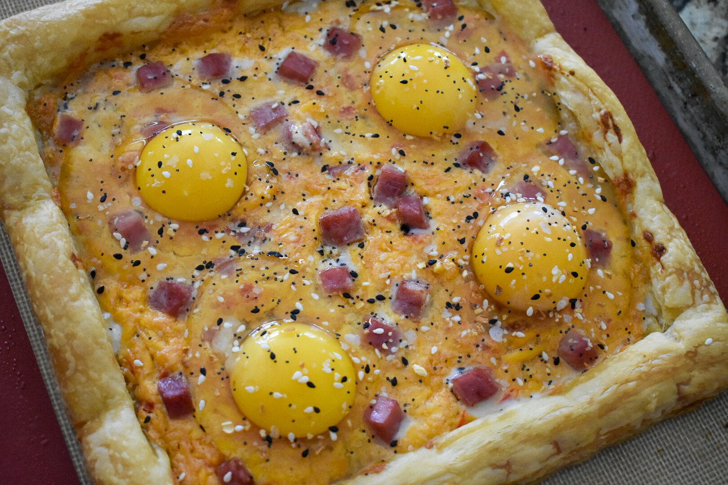 Cheesy Breakfast Tart — The Sofrito Project