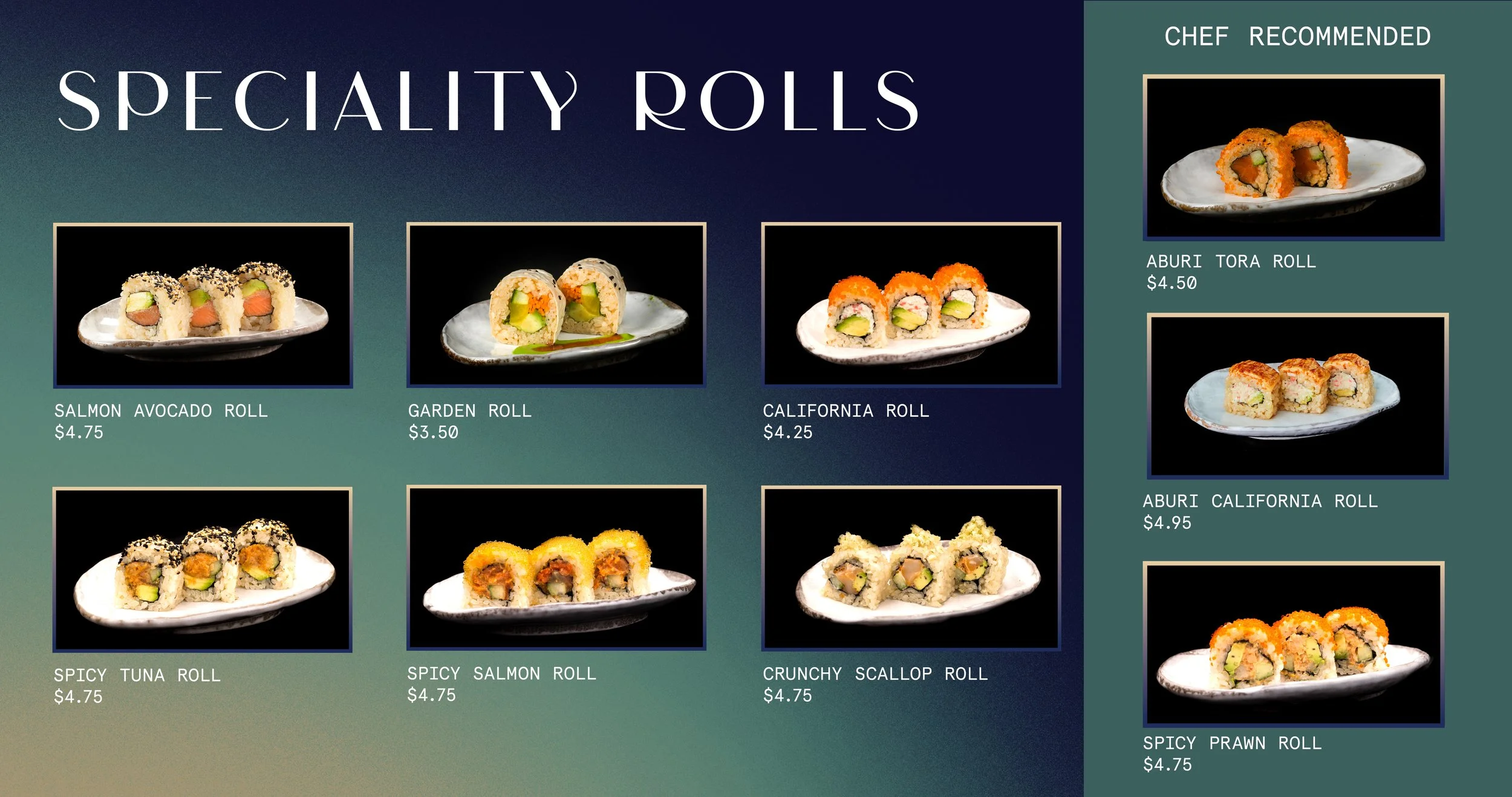 Dine-In — ABURI TORA