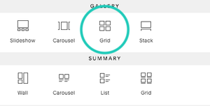 Grid Gallery Title Labels — Ghost Plugins