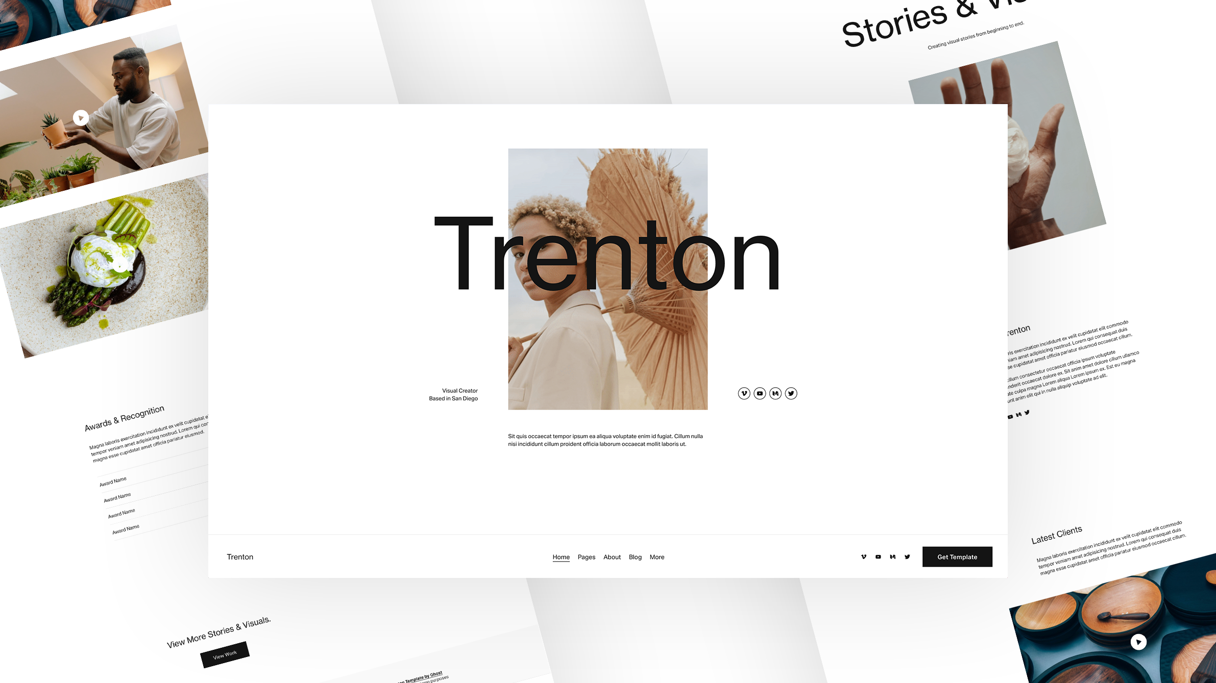 Trenton Template — Ghost Plugins