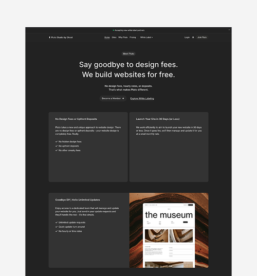 Pluto Studio by Ghost — Ghost Plugins